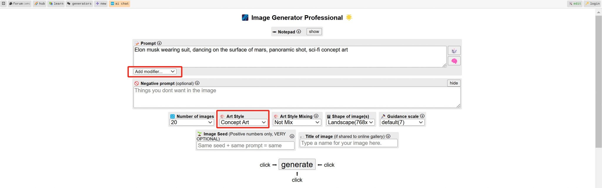 How to use perchance AI image generator? Step-by-Step Guide - GenZone AI