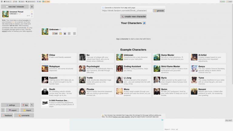 Step-by-Step guide on how to use Perchance AI Chat - GenZone AI