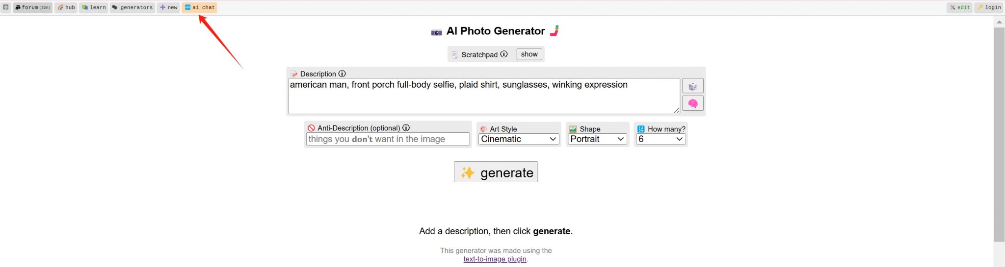 Step-by-Step guide on how to use Perchance AI Chat - GenZone AI
