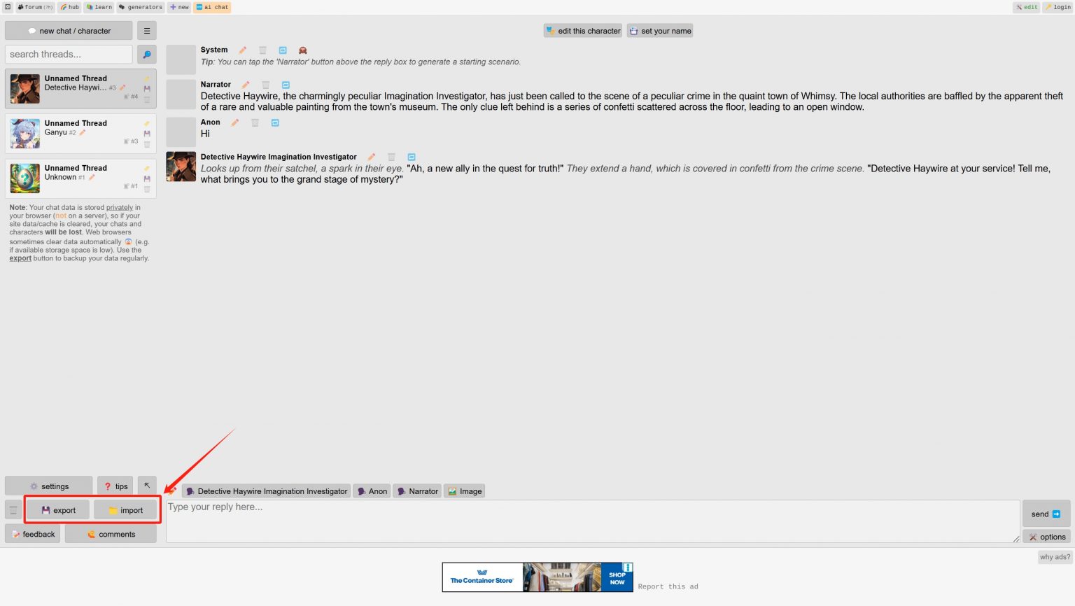 Step-by-Step guide on how to use Perchance AI Chat - GenZone AI
