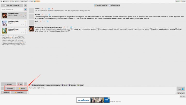 Step-by-Step guide on how to use Perchance AI Chat - GenZone AI