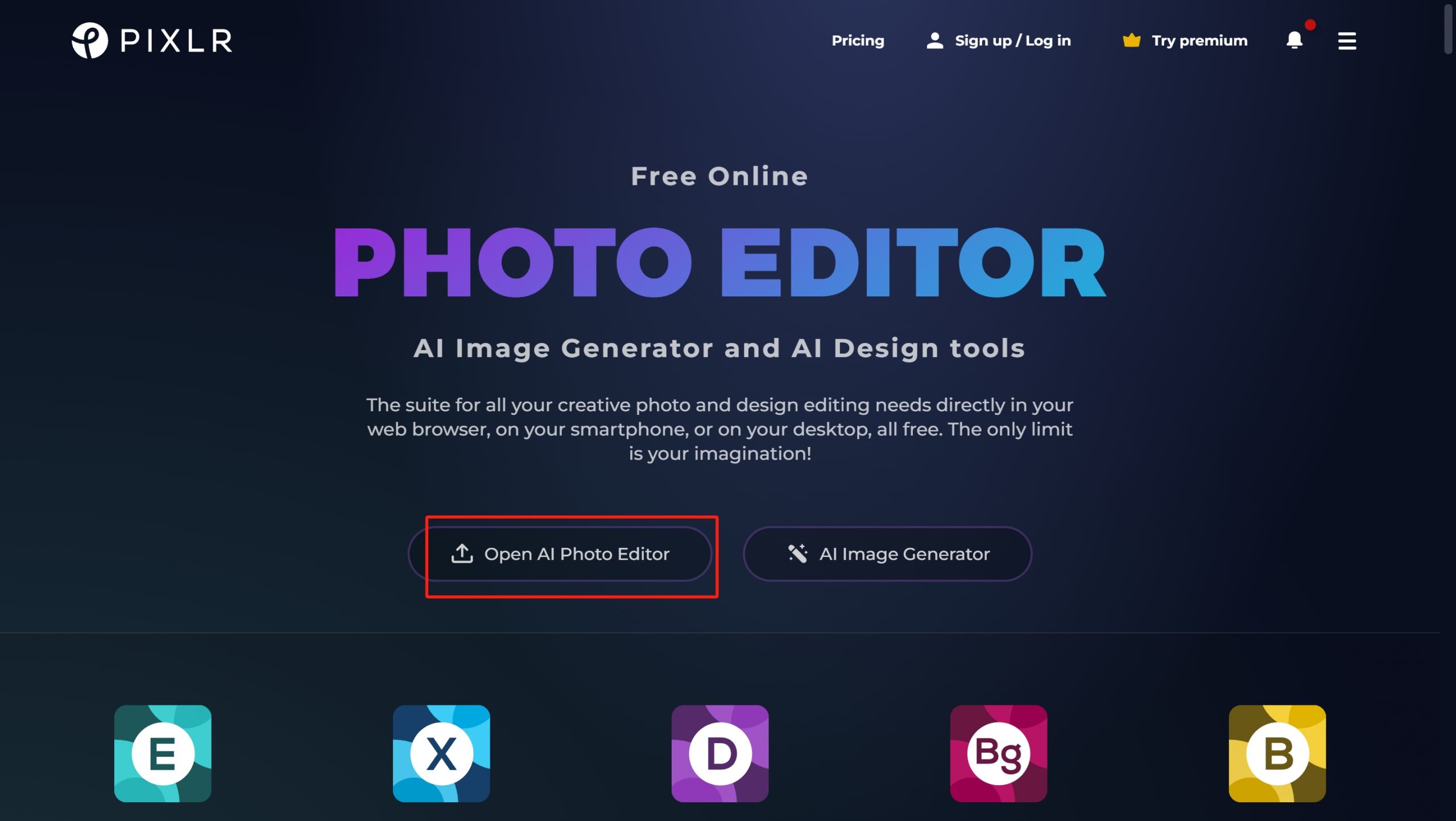 How to add a line under text on Pixlr - GenZone AI
